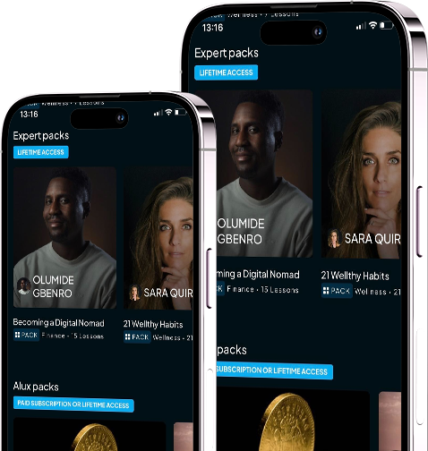 Alux App - Level up like the Super-Rich
